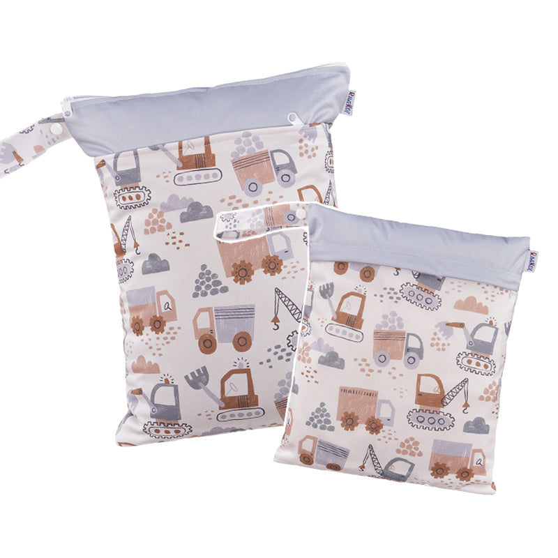 Personalized Wet Bag - Design 6 Construction Vehicles | Greet And Gift ...