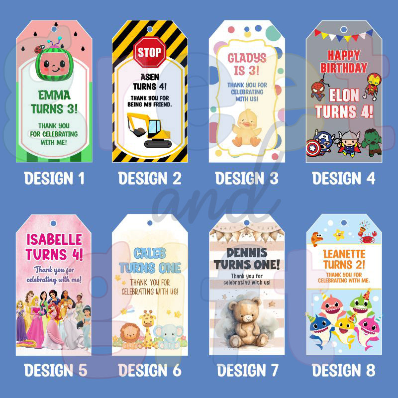 Custom Gift Tags (Bundle of 10) | Greet And Gift Singapore